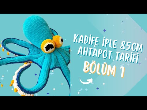 85 cm Ahtapot Tarifi BÖLÜM 1 🐙🩵 (85 cm Octopus Recipe PART 1)