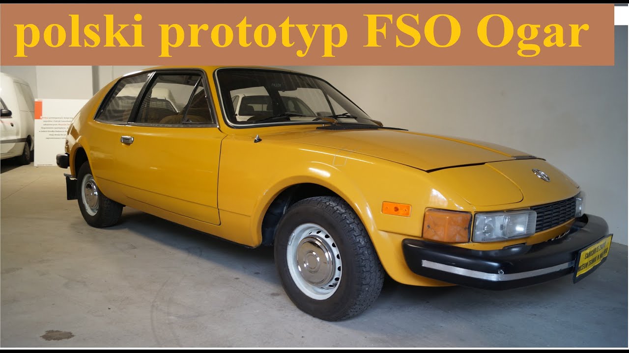 Polskie prototyp FSO Ogar - opis i historia - YouTube