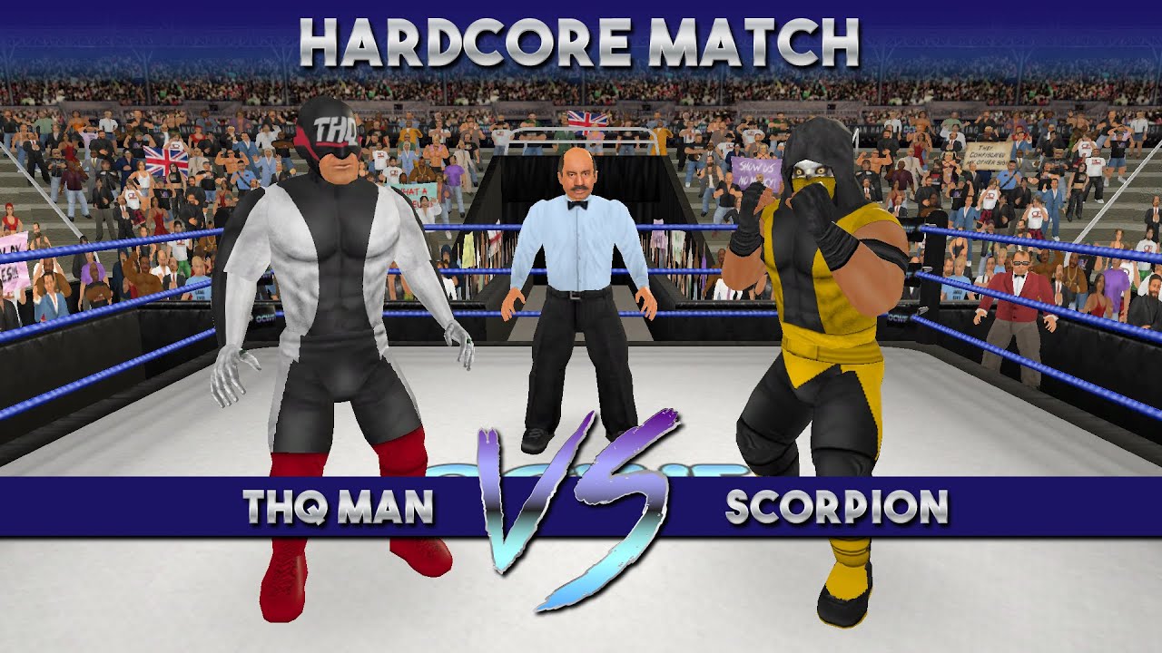 OCWF S1077 THQ Man VS Scorpion - YouTube