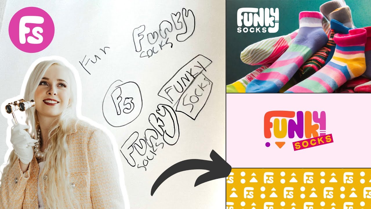 Designing A Brand Identity From Scratch (NO Strategy Just Fun) - YouTube