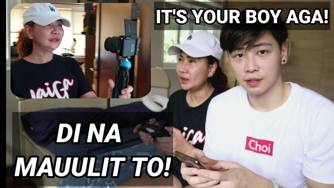 MOMMY GINA AS AGASSI CHING FOR A DAY! (NAGSISI AKO!) - YouTube