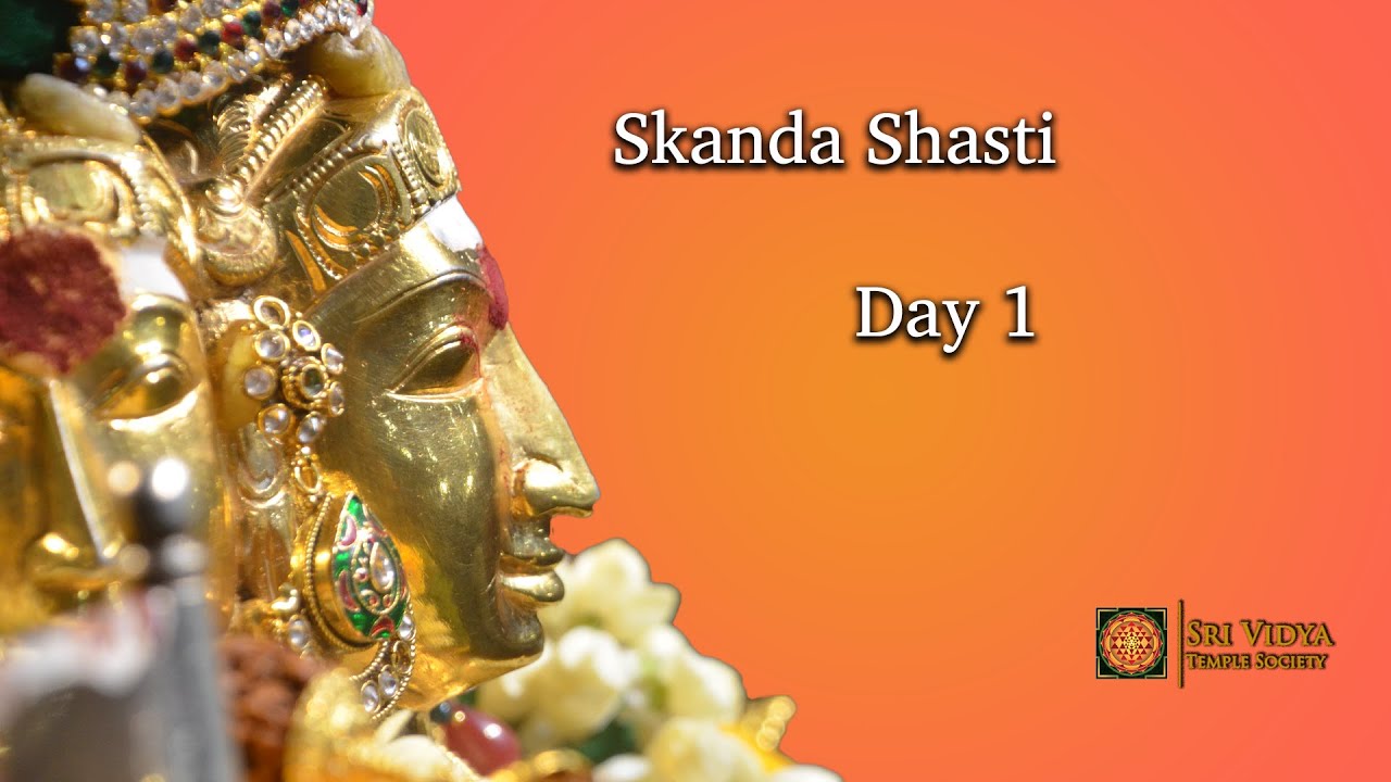 Skanda Shasti Day 1 - Oct 25 2022 - YouTube