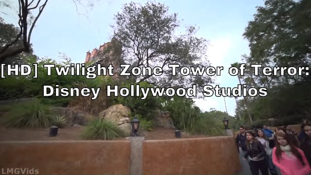 [HD] Excellent Low Light* Twilight Zone Tower of Terror - Walt DIsney ...