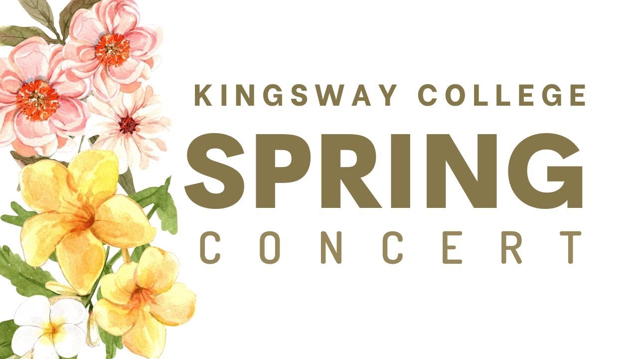 Kingsway College Spring Concert 2023 (Music Department) - YouTube