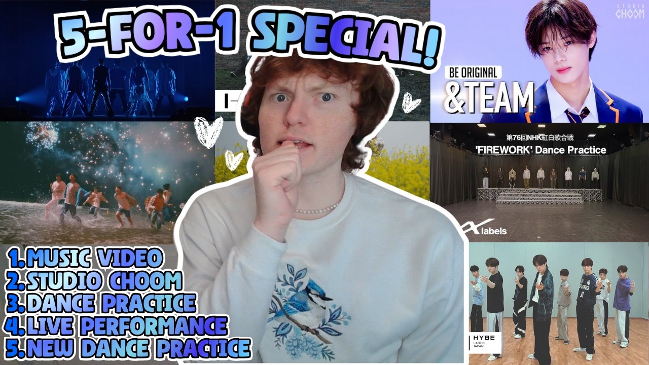 10/10... zesty mf reacts to &TEAM 'FIREWORK' (mv + studio choom + 2 ...