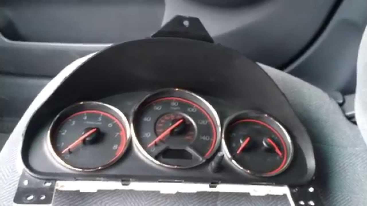 How to swap an 04'-05' Honda Civic cluster into a 01'-03' civic - YouTube