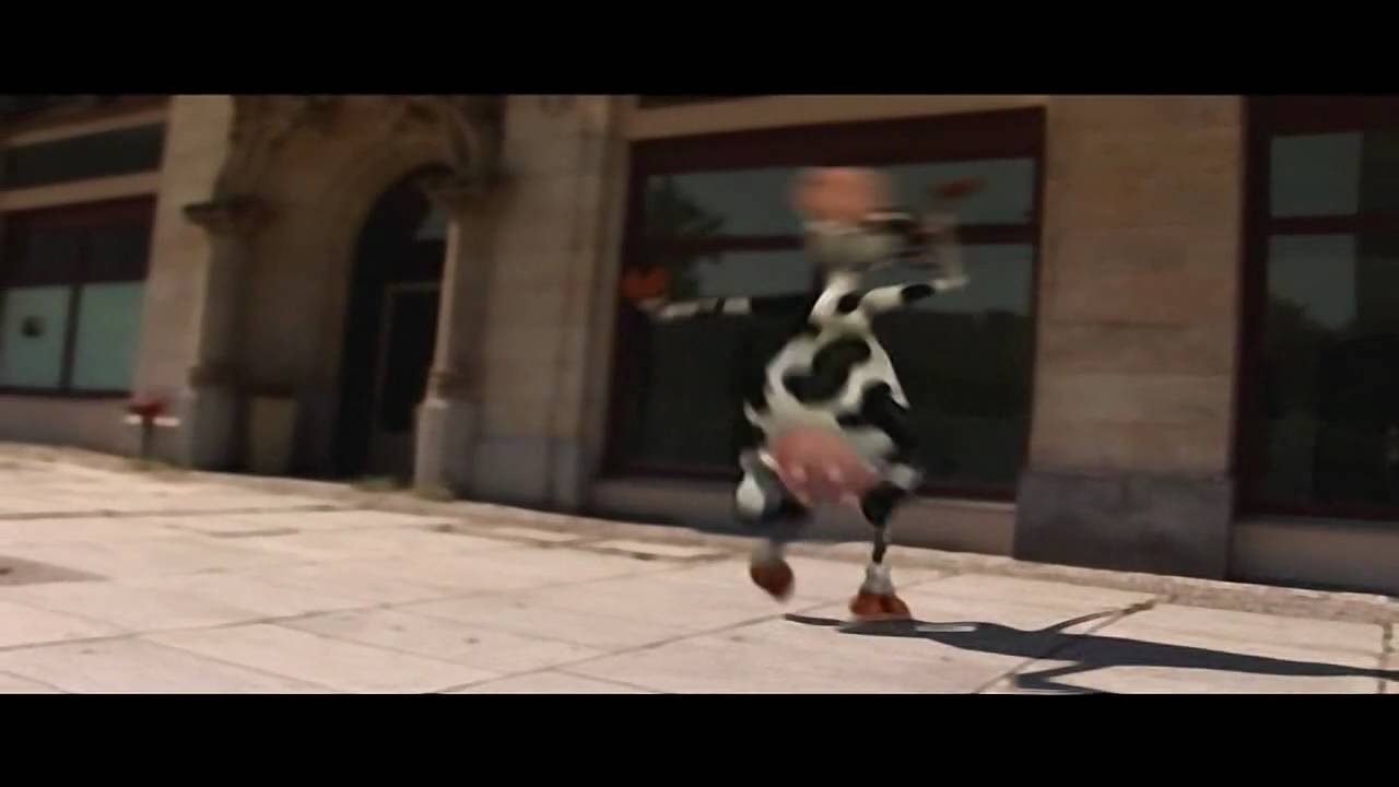 Funny Cow Dance HD - YouTube