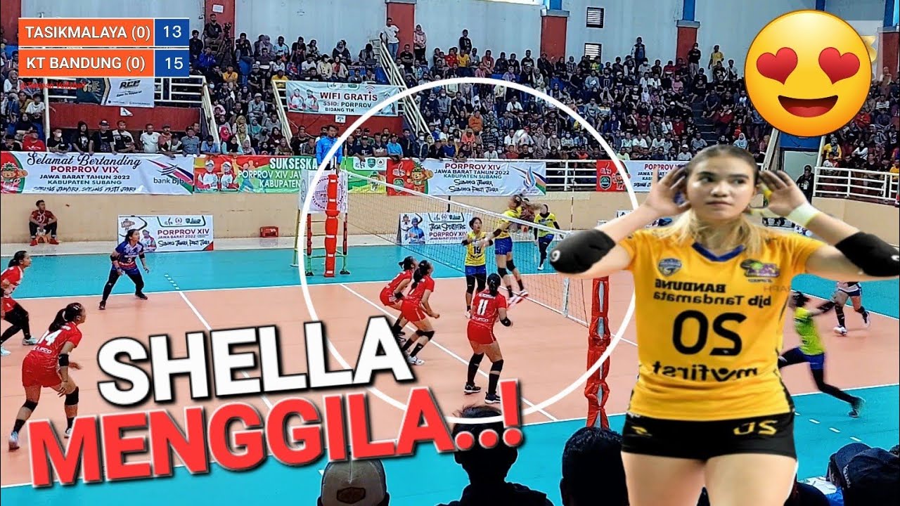 Spike edann Shella Yolla,Salsa Aulia guncang Sanger nindi proliga 2023 ...