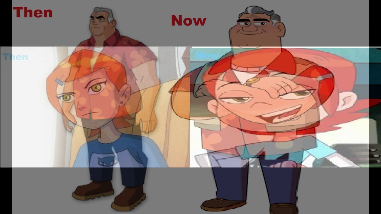 BEN 10 THEN AND NOW - YouTube