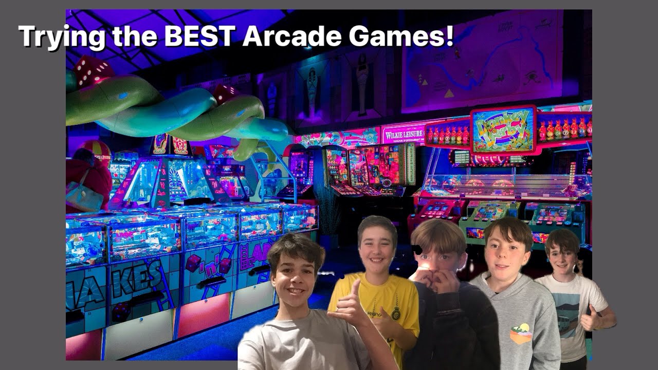 Trying the BEST ARCADE games In TIMEZONE! (Feat. Coopmayo, TwinSync ...