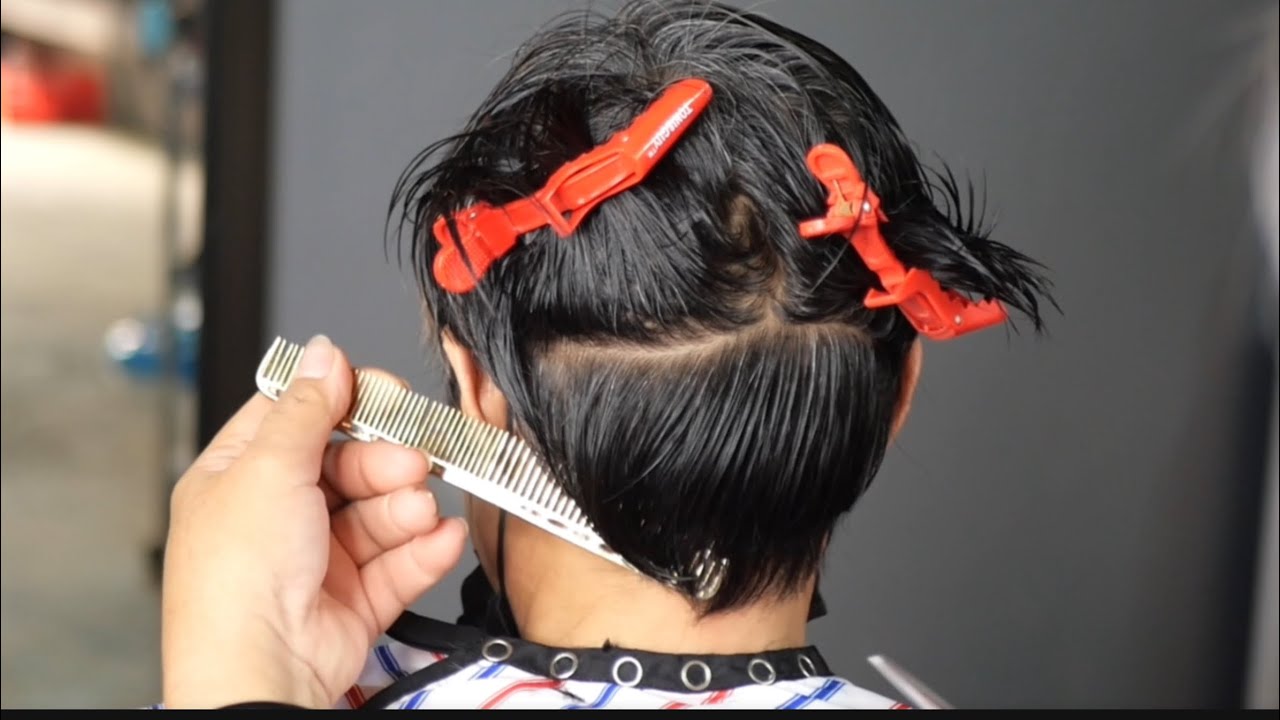 haircut hairstyle short haircut - YouTube