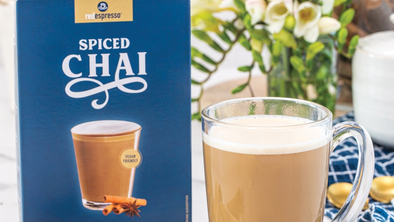 red espresso® Instant Spiced Chai Latte Sachets - YouTube