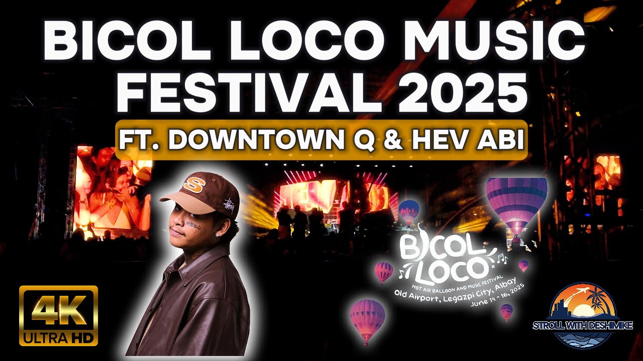 Hev Abi & Downtown Q Turn Up the Heat at BICOL LOCO 2025! 💥🎶 - YouTube