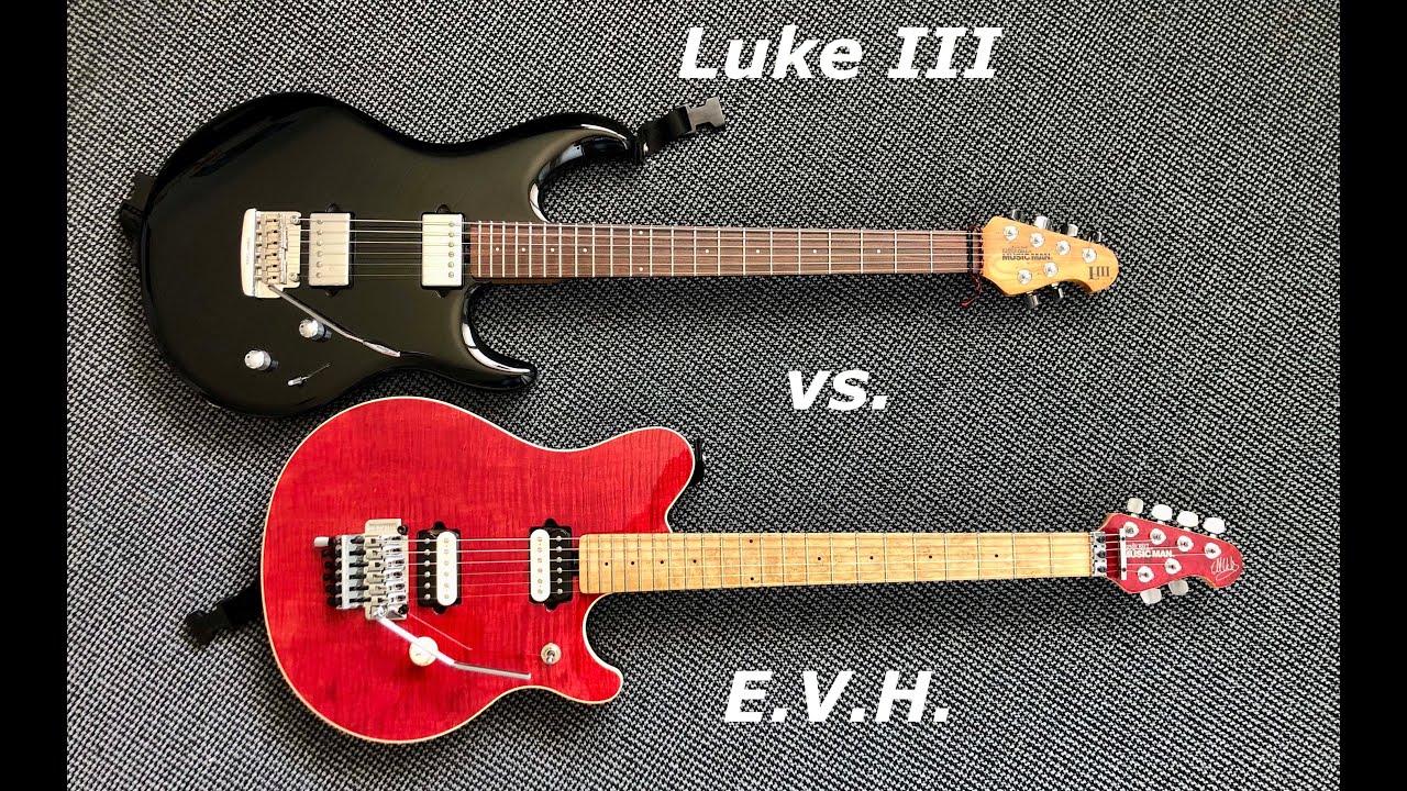 🎸"MusicMan Luke 3 HH vs. MusicMan Van Halen: Sonic Showdown! 🎸 (no ...