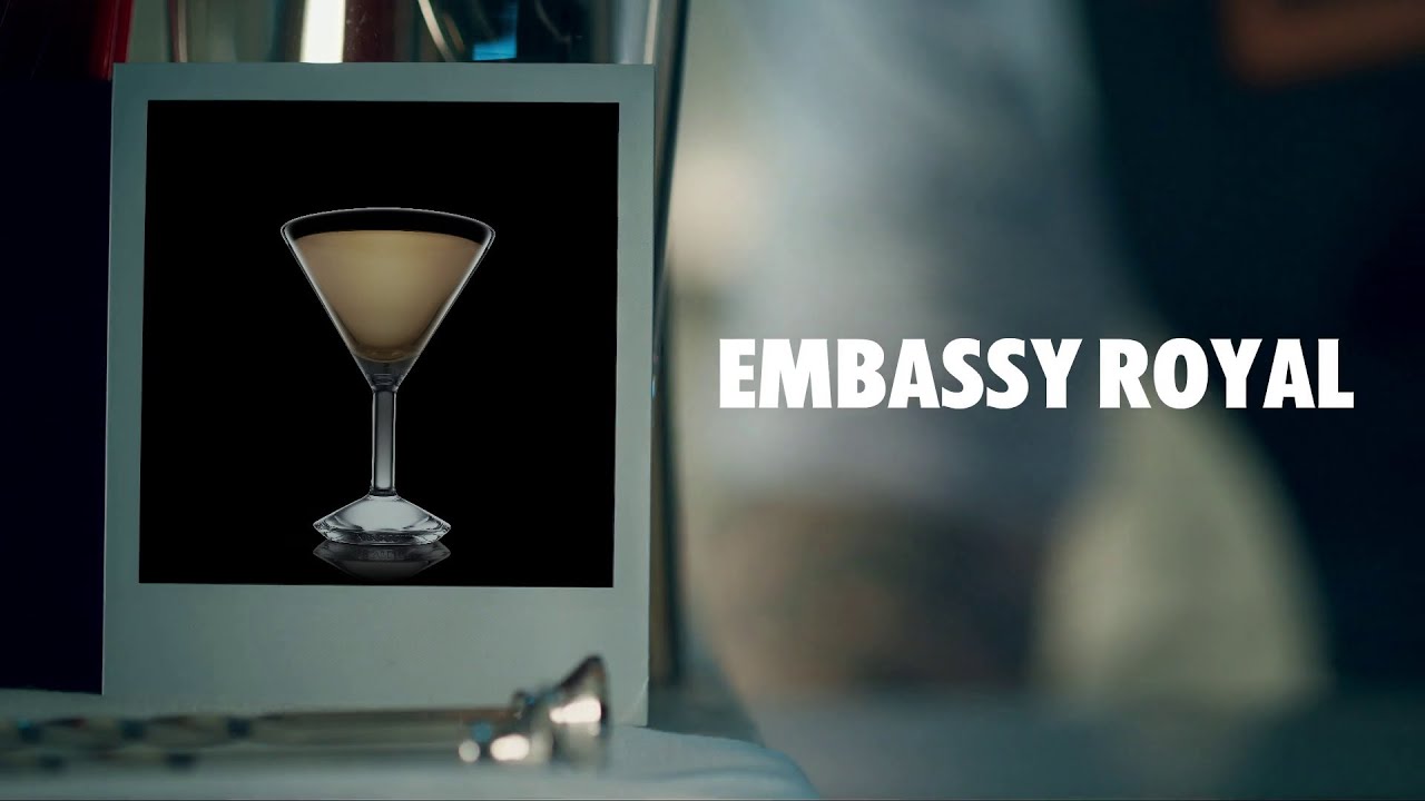 EMBASSY ROYAL DRINK RECIPE - HOW TO MIX - YouTube