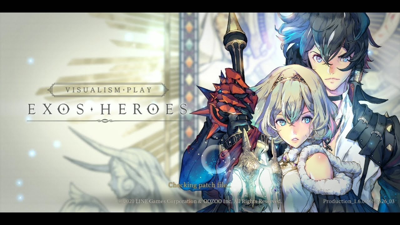 EXOS HEROES first look android gameplay - YouTube