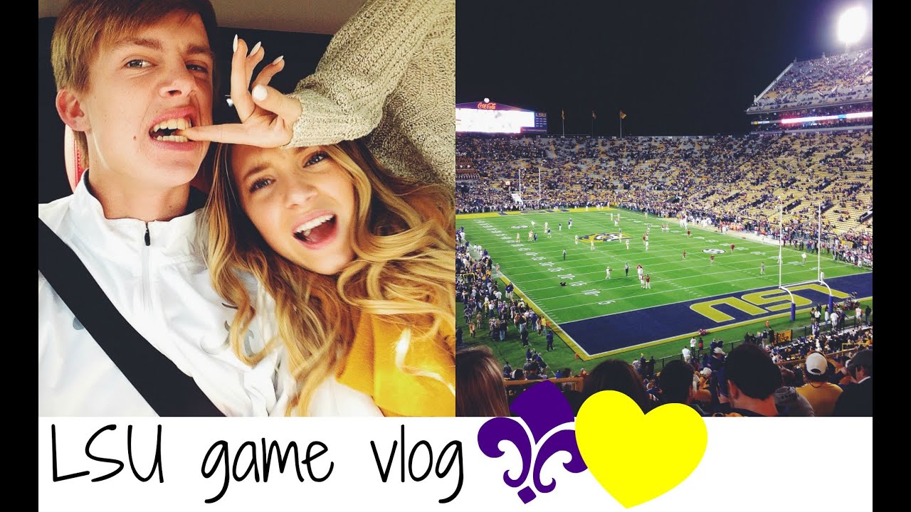 LSU GAME VLOG | Keaton Milburn - YouTube