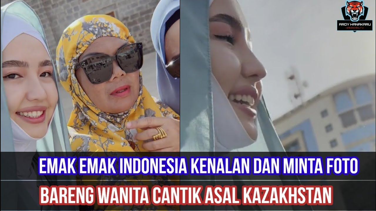 Viral! Video Emak Emak Indonesia Kenalan dan Minta Foto Bareng Wanita ...