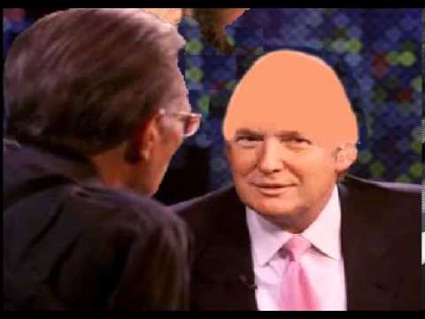 Donald Trump's Wig Comes Off - YouTube