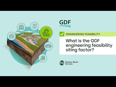 What is the GDF engineering feasibility siting factor? - YouTube