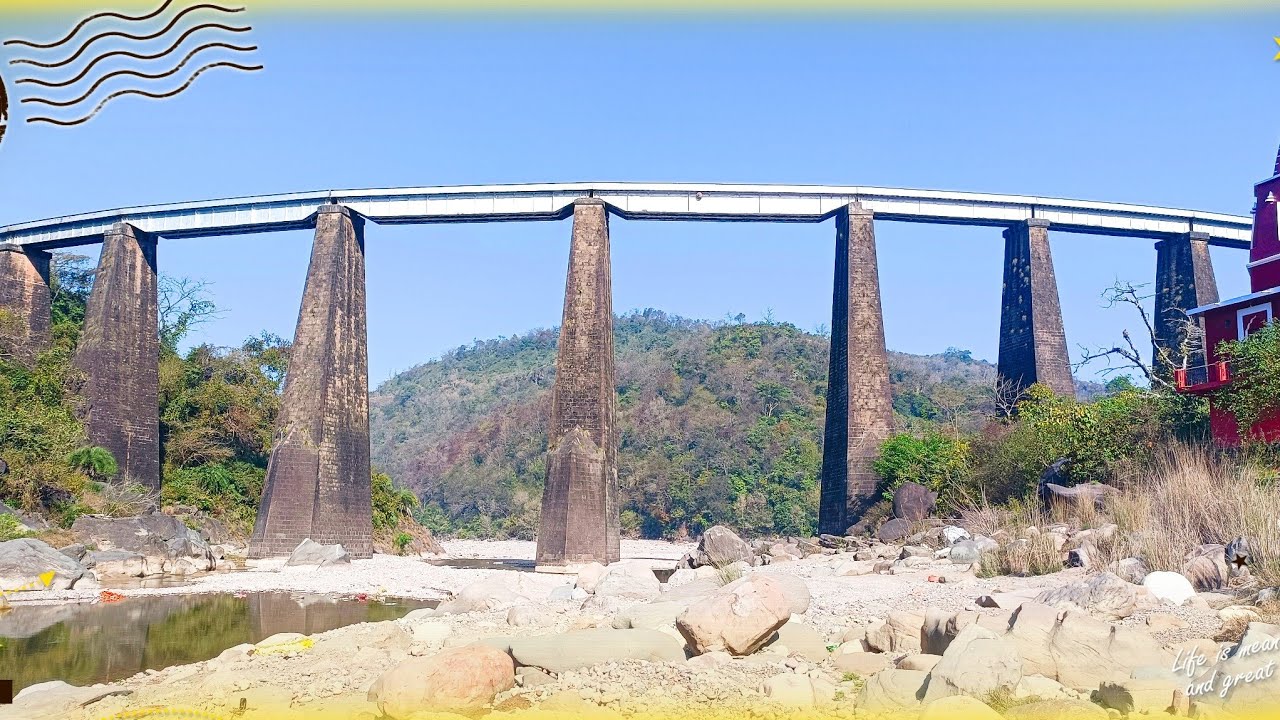A 100 Years old engineering Marvel !! Bathu Railway Bridge of Kangra ...