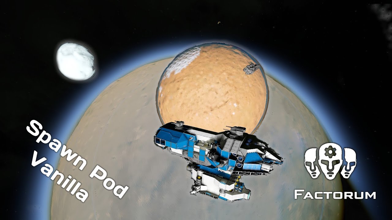 Spawn Pod Vs Factorum: Episode 13 [Space Engineers] - YouTube
