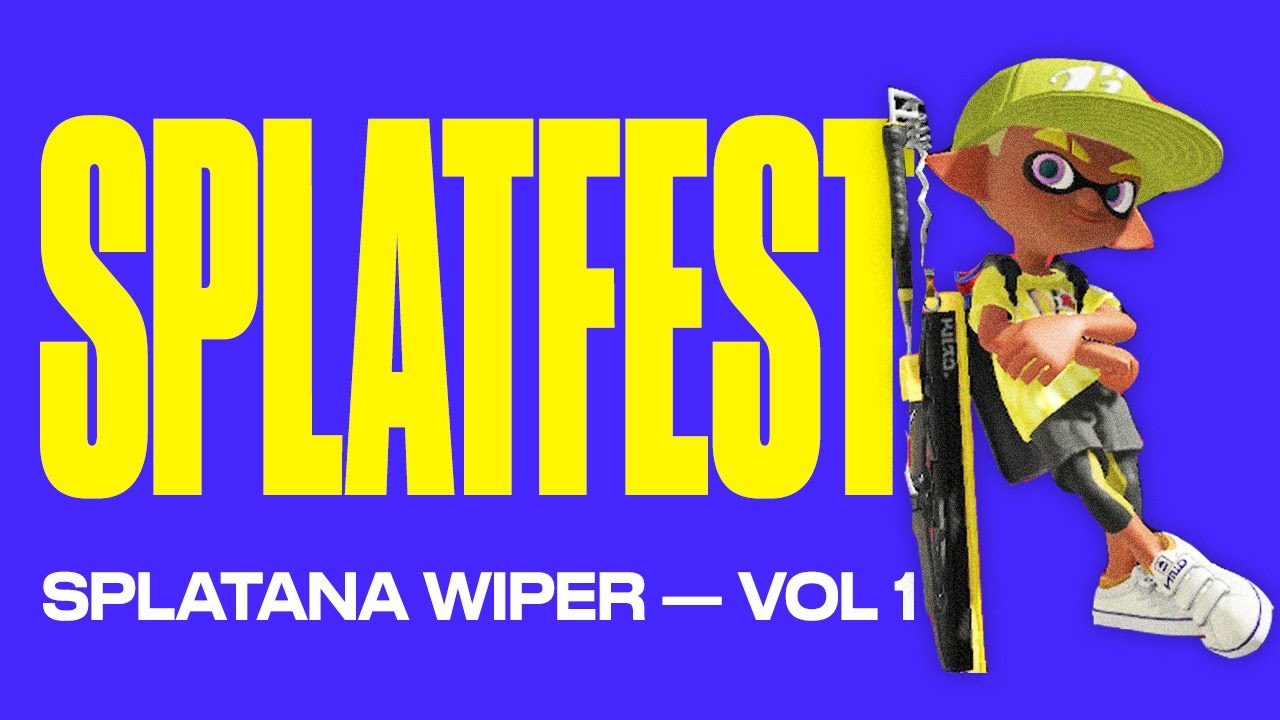 The Splatana Wiper is Smooth! | Test Fire Splatfest Montage | Splatoon ...