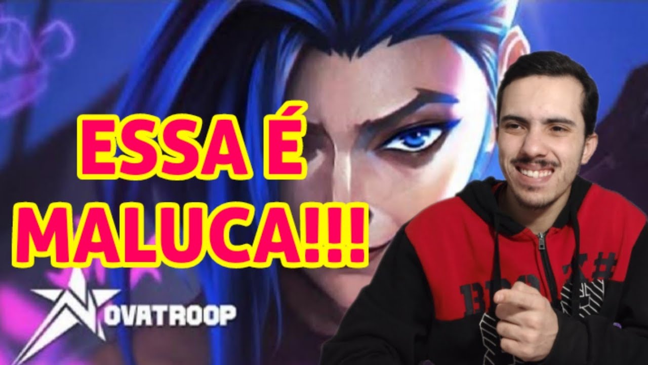 (INCRÍVEL!) REACT Pew-Pew em Piltover | Novatroop | Jinx (Arcane) - YouTube