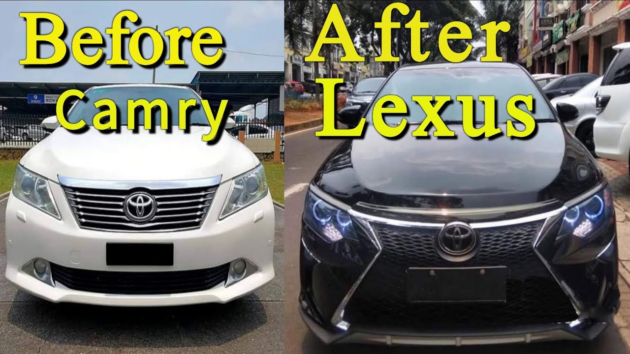 Toyota Camry Lexus Kit (2012-2014) // Camry 2012 To 2014 Lexus Kit ...