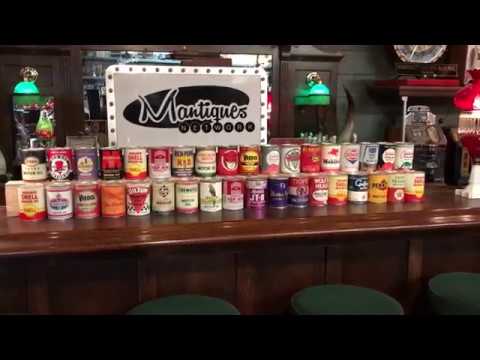 Lot of 36 High Quality Vintage Looking Reproduction Motor Oil Cans ...