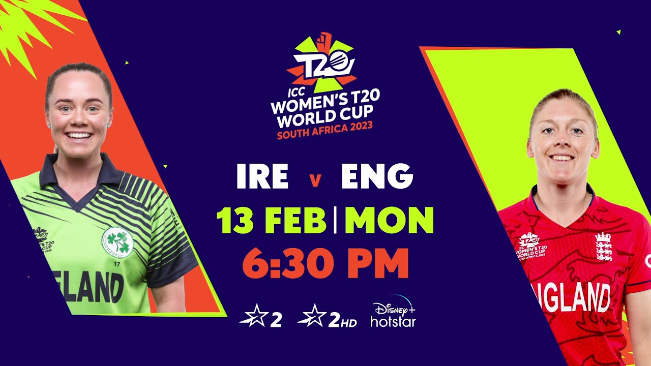 ICC Women's T20 World Cup | IRE v ENG - YouTube