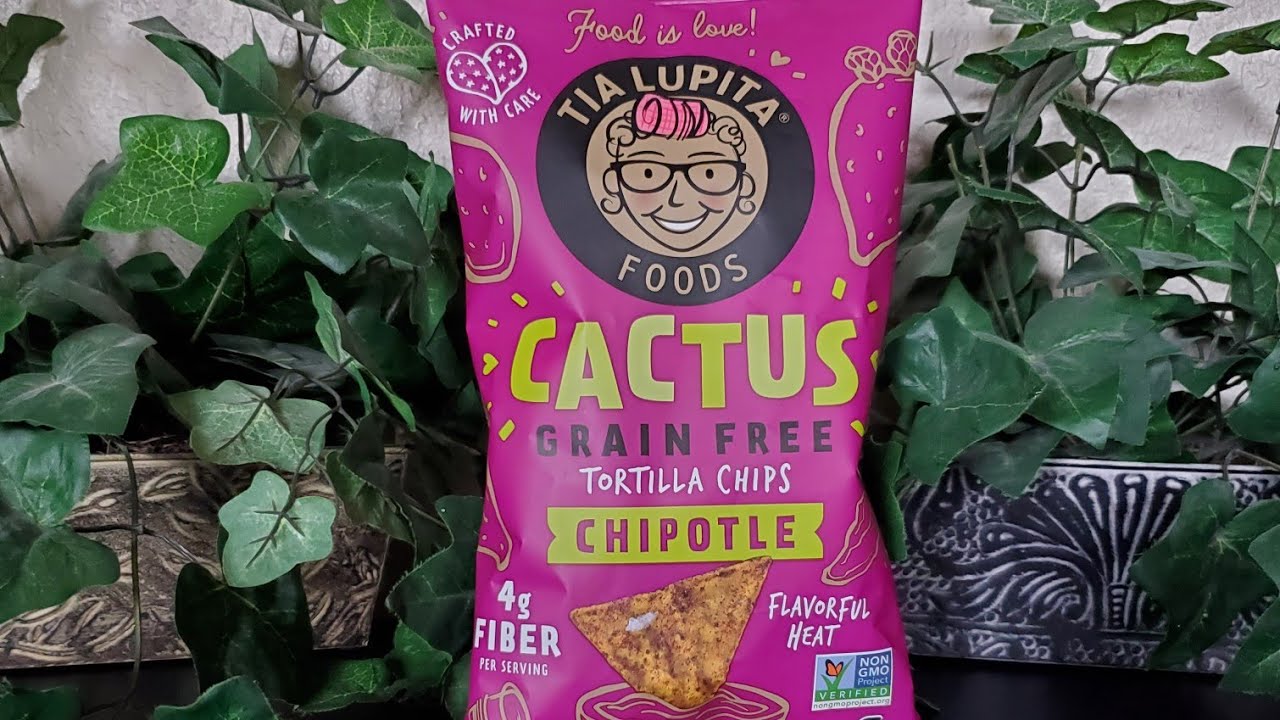 Tia Lupita Chipotle Cactus Tortilla Chips - YouTube