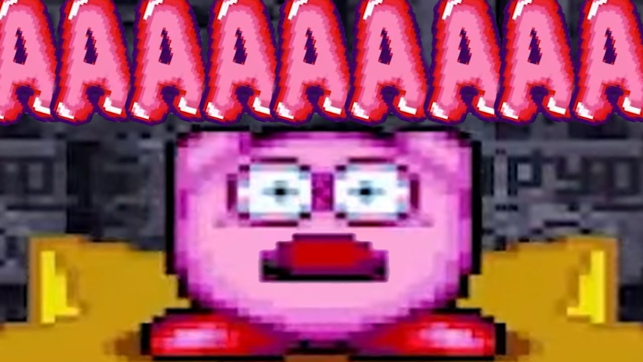 Kirby but AAAAAAAAAAAAAAAA - YouTube