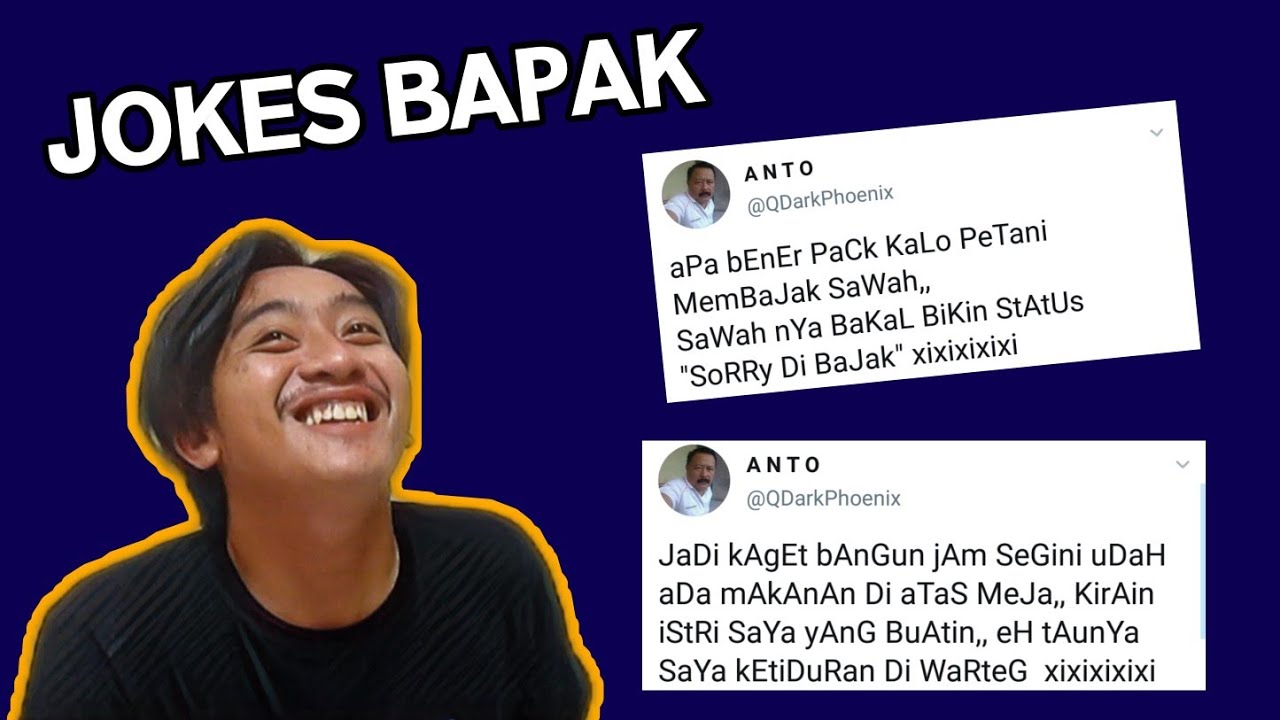 Jokes Bapack Bapack Twitter | React Pak ANTO Jokes Bapak Bapak Twitter ...