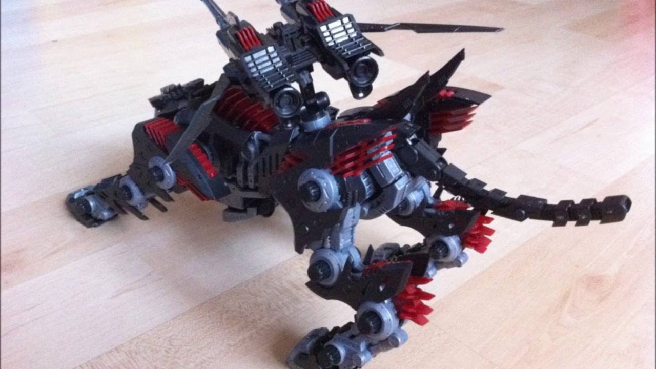 ZOIDS HMM LIGHTNING SAIX - YouTube