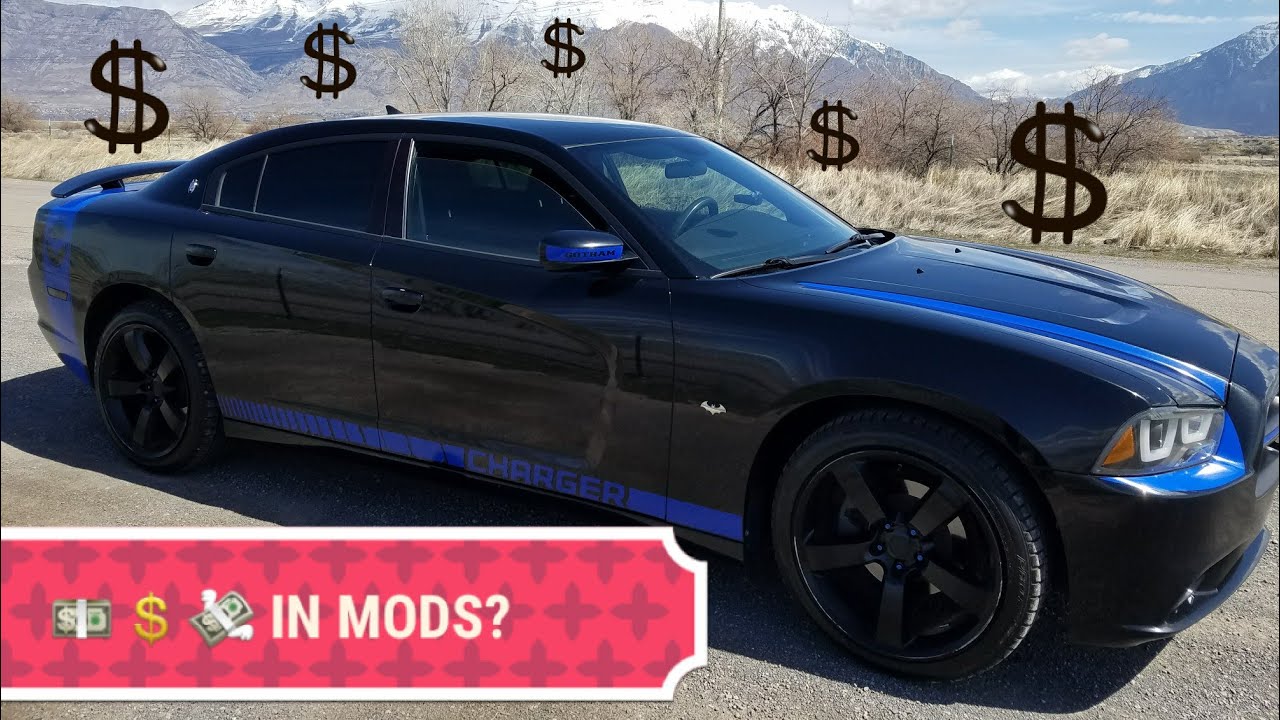 💵PERFORMANCE MODS COST💵 ON MY DODGE CHARGER V6 3.6L - YouTube