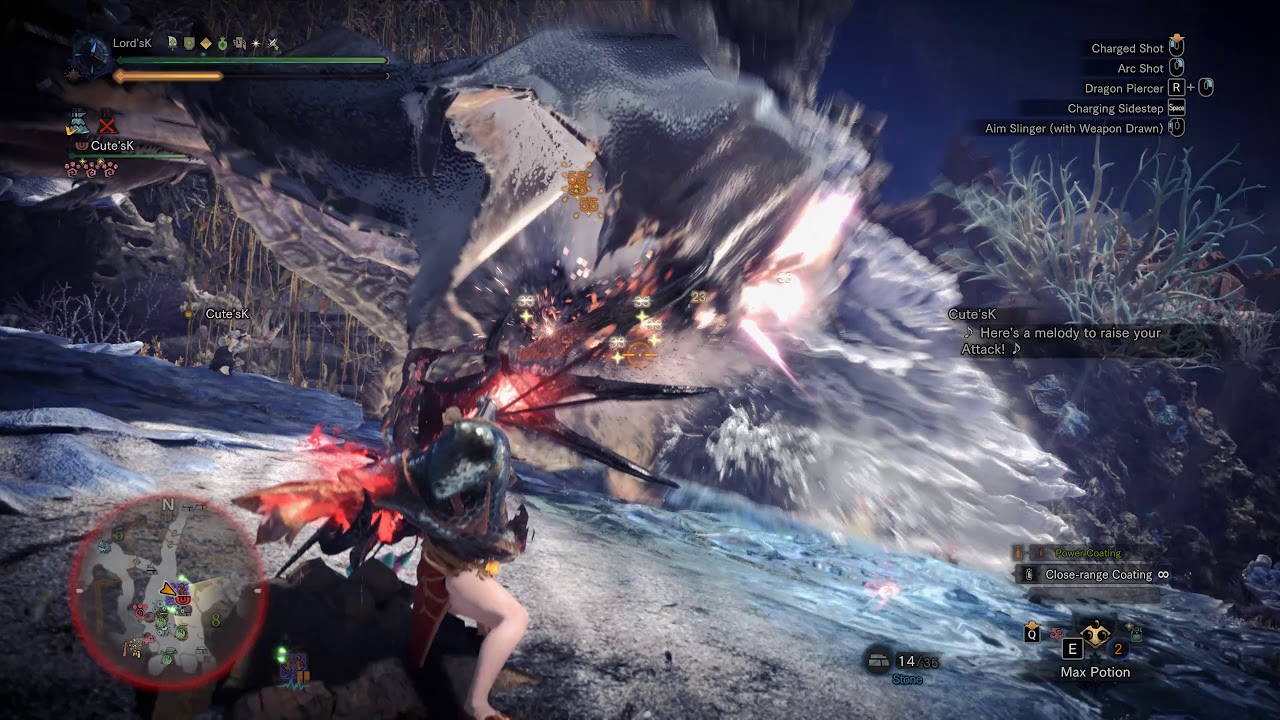 Monster Hunter World Iceborne PC Tempered Namielle Solo Bow 6'29 [2K HD ...