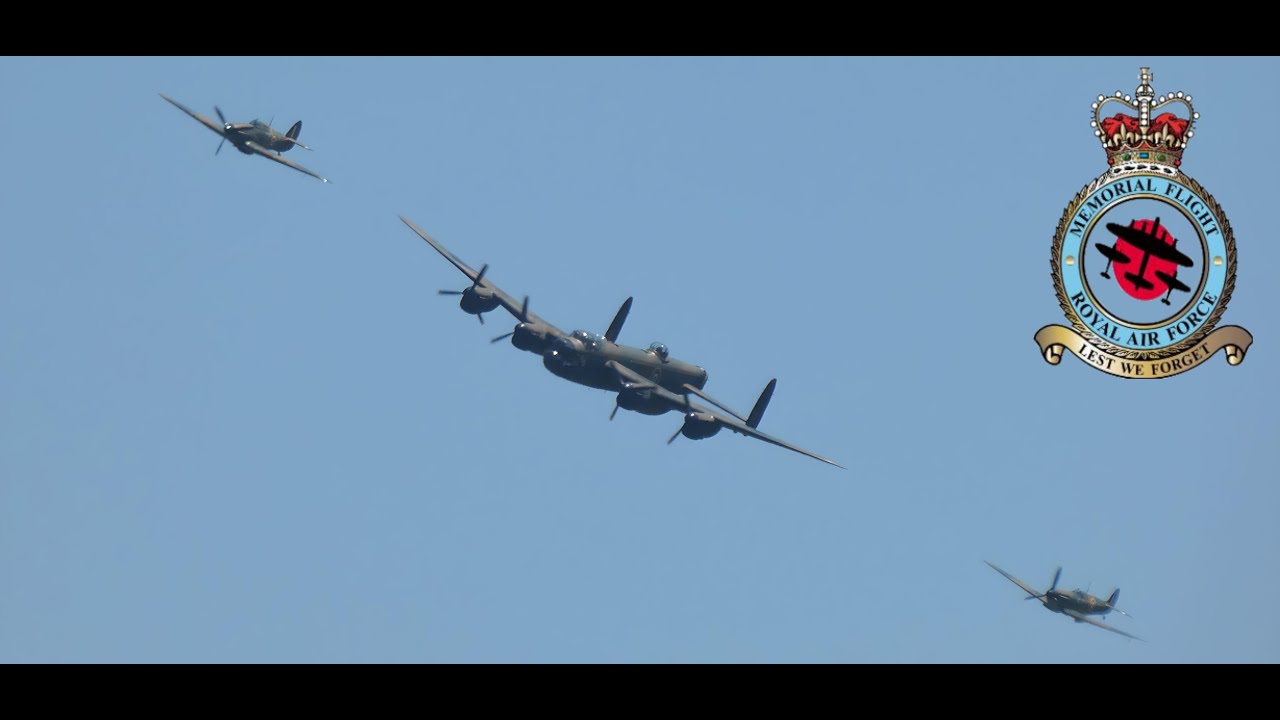 RAF BBMF Flypast at IronBridge WW2 Event - 27.05.23 - YouTube