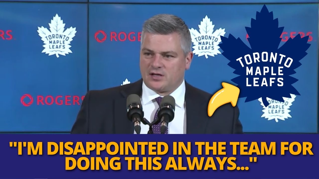 URGENT! ANGRY KEEFE POINTS OUT BIG PROBLEM IN LEAFS! THERE WILL BE ...