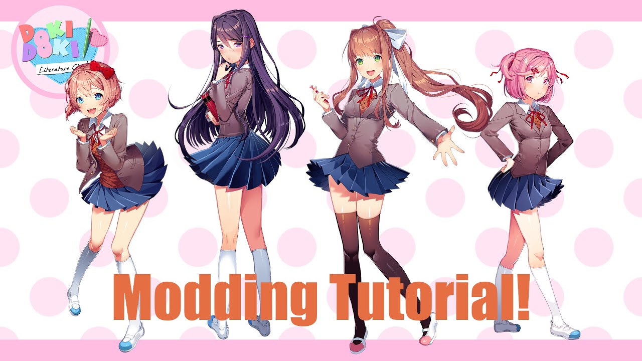 How to Mod Doki Doki Literature Club! [THE ORIGINAL] - YouTube