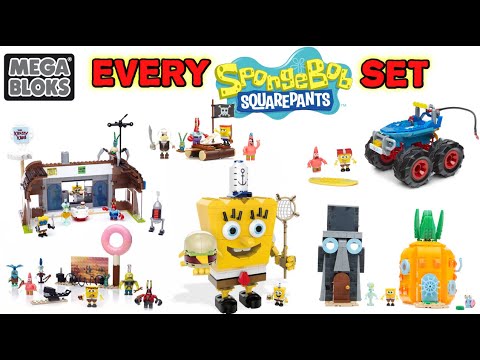 ALL MEGA BLOKS SPONGEBOB SETS EVER MADE!
