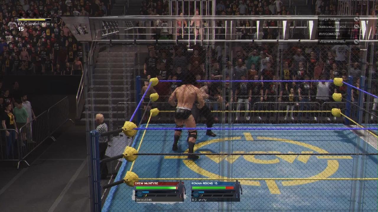 WWE 2K24 WCW WAR GAMES Online - YouTube
