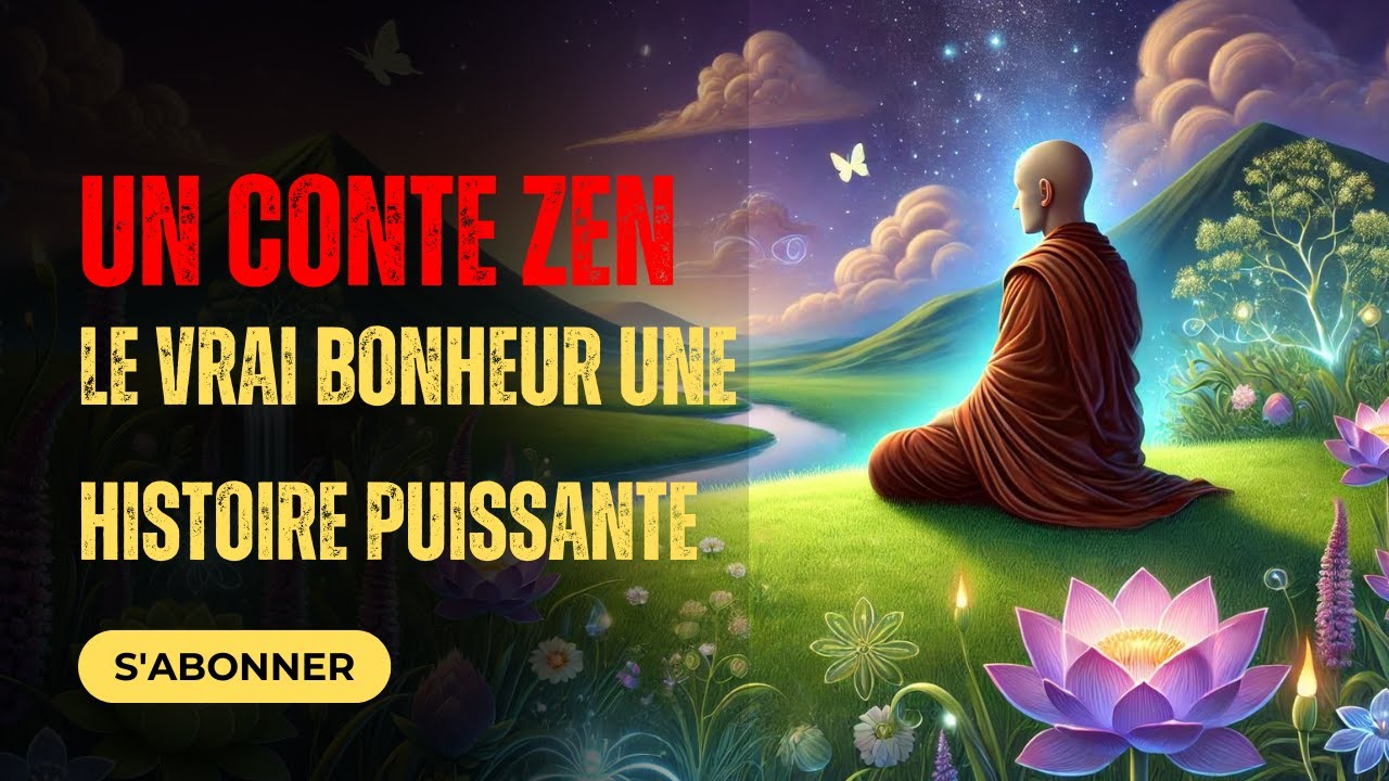Secret du vrai bonheur - un conte zen | Une histoire puissante - YouTube