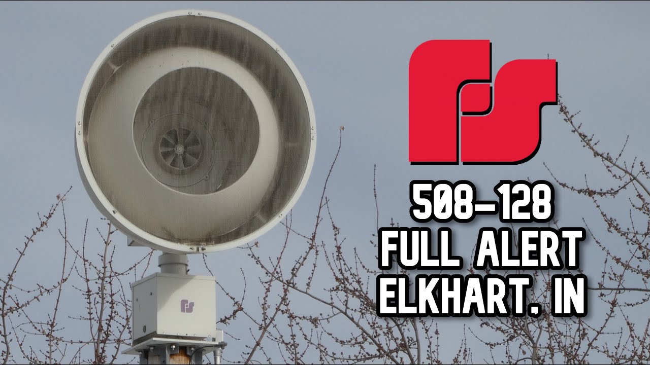 Federal Signal 508-128 | Elkhart, IN | Full Alert | 12/7/24 - YouTube