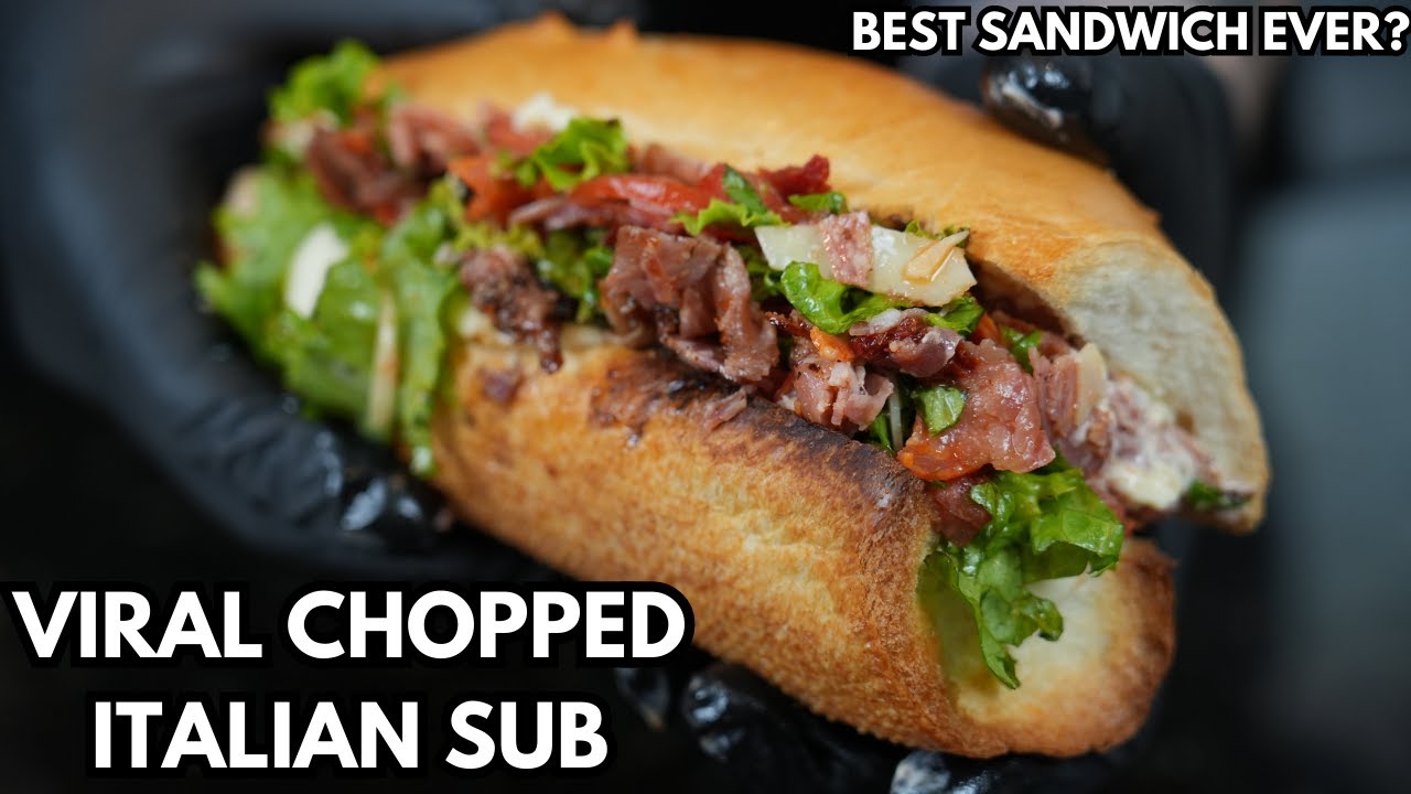 Is This The Best Sandwich Ever? Checkout My Spin On The Viral Chopped ...