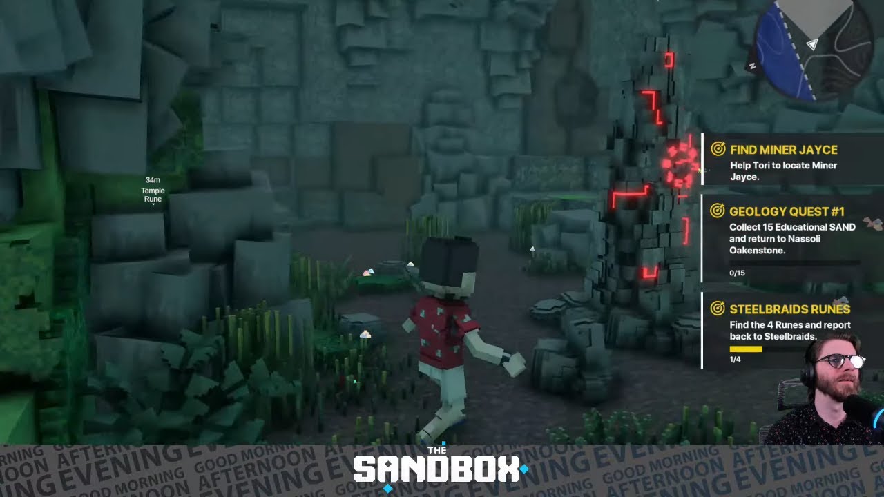 The Sandbox Game GMAE Show 11/30/22 - Interview with the @Pickaxe_Master hosted by @TheVisionEx ...