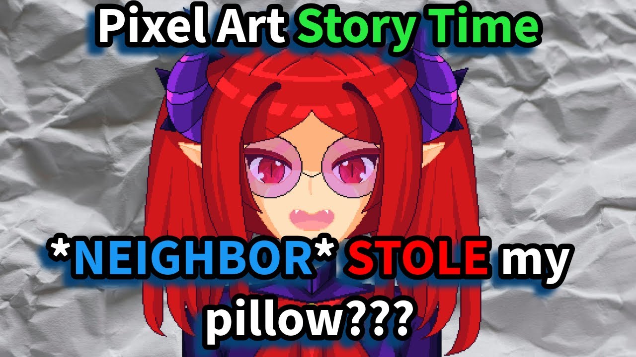 Pillow Heist: My Neighbor Stole My Sleep! 🛌 (Pixel Art Drama) #storytime #PixelArt # ...