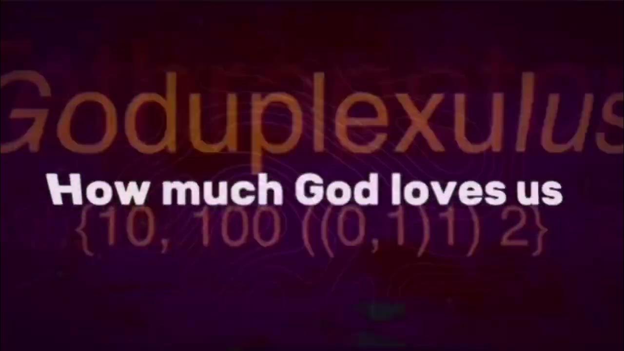 Gods love for us. - YouTube