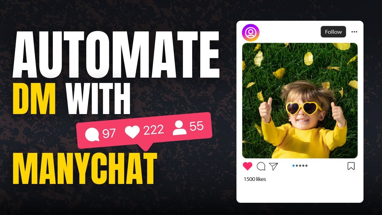 How to do Instagram DM Automation with Manychat - YouTube