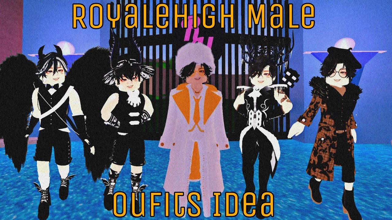 Royalehigh Male Outfits Idea | Part 12 - YouTube